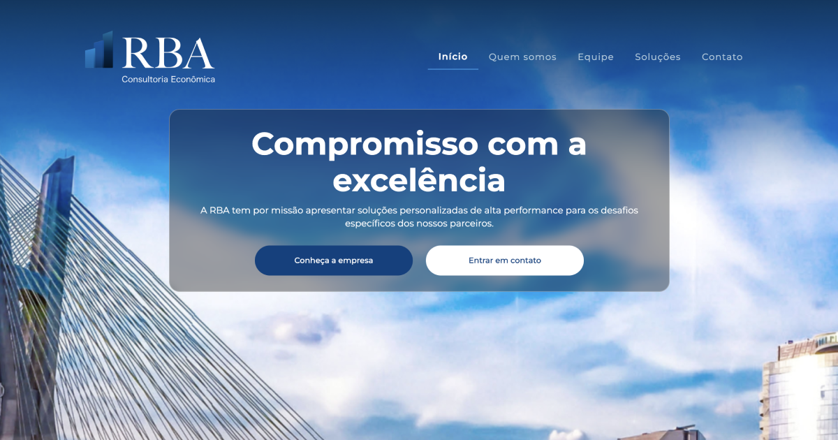 RBA & Associados - Início